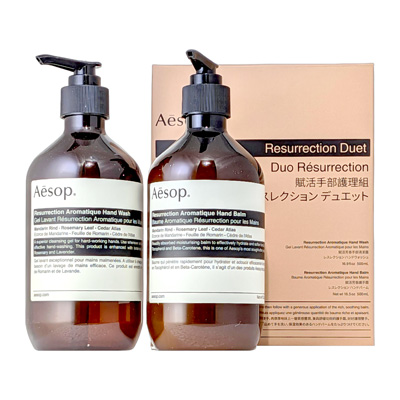 イソップ Aesop レスレクション デュエット 500ml×2（ハンドウォッシュ ハンドバーム） 【在庫あり】【送料無料】