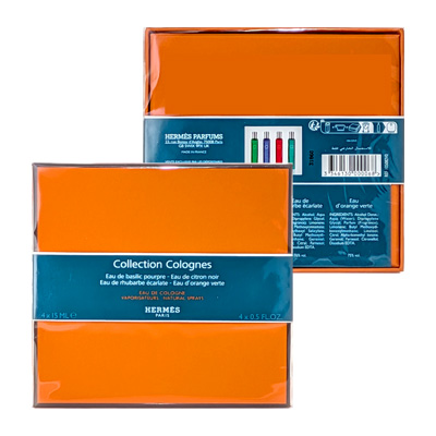 エルメス HERMES エルメス コロン コレクション ギフトセット EDC SP 15ml×4本 ミニチュア 【ミニ香水】【在庫あり】【送料無料】