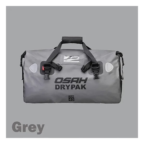 OSAH DRYPAK（オサー ドライパック）ユニバーサル 40L ドリフト ダッフルバッグ IPX6/防水/グレー DB-400-A-4 Grey(2615331)代引不可 送料無料