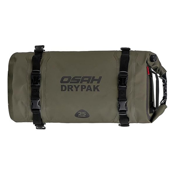 OSAH DRYPAK（オサー ドライパック）25L テールパック IPX6/防水/オリバーグリーン GBM-201/Oliver Green(2615357)代引不可 送料無料
