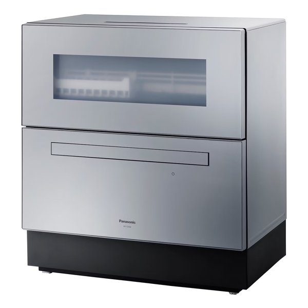 Panasonic パナソニック食器洗い乾燥機 液体洗剤自動投入/おまかせコース/ストリーム除菌洗浄/ナノイーX/銀 NP-TZ500-S(2648022)送料無料
