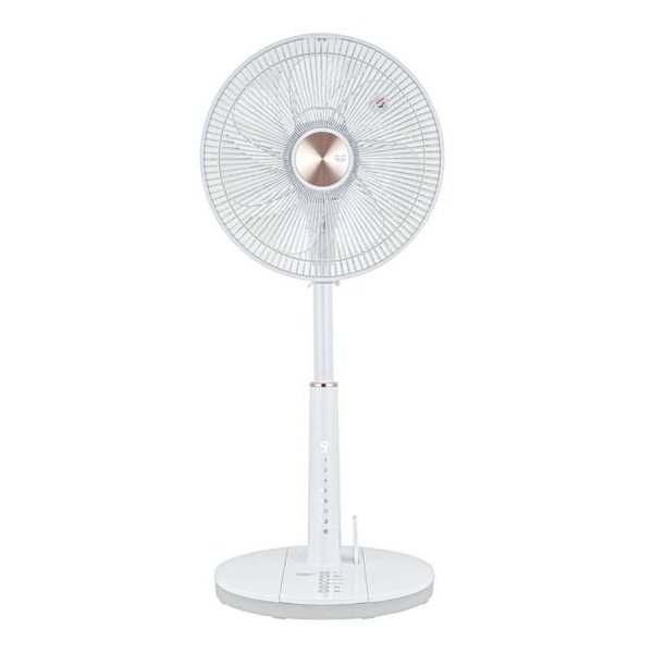 おおたけ オオタケフルリモコンリビングDC扇風機 ホワイト GF-DC325FR-W(2652874)送料無料