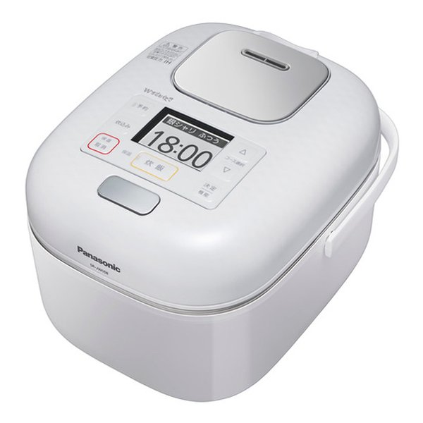 Panasonic パナソニック可変圧力ＩＨジャー炊飯器 おどり炊き 小容量タイプ/3合/豊穣ホワイト SR-JW058-W(2511661)送料無料