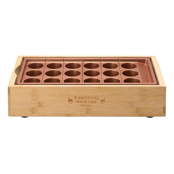 アピックス（APIX）Takoyaki Meister 感動！たこ焼きマイスター チタンコートプレート/バンブー ATM-818 BB(2661542)送料無料