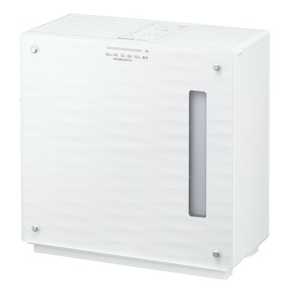 Panasonic パナソニックヒーターレス気化式加湿機 DCモーター搭載/加湿＋ナノイー/ミスティホワイト FE-KX05C-W(2662614)送料無料