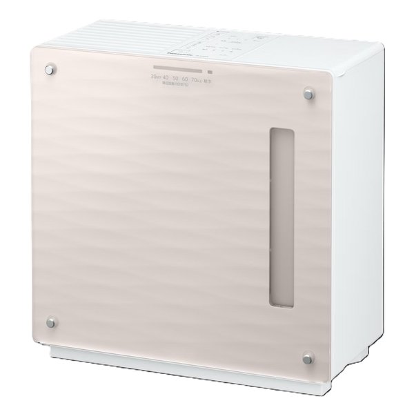 Panasonic パナソニックヒーターレス気化式加湿機 中小容量タイプ/ナノイー/クリスタルブラウン FE-KX07C-T(2663321)送料無料