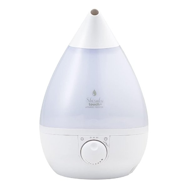 アピックス（APIX）超音波式アロマ加湿器 SHIZUKU touch+ 加湿量300mL/h/水タンク容量3.3L/ホワイト FSWD-2201-WH(2666143)送料無料