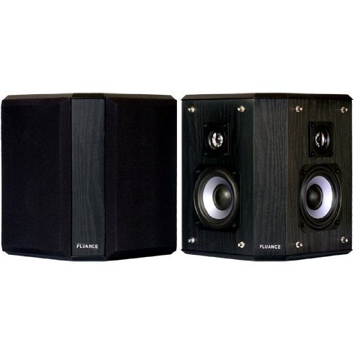 Fluance AVBP2  Theater Bipolar Surround Sound Satellite Speakers [(中古品)