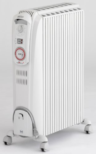 DeLonghi オイル・ラジエターヒーター 新X字型フィン9枚 DRAGON 3 D091549E(中古品)