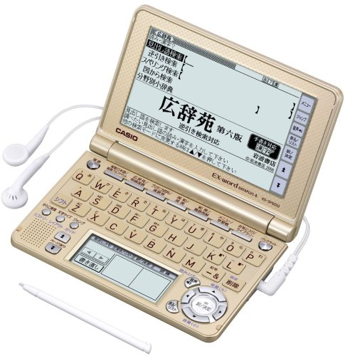CASIO Ex-word 電子辞書 XD-SF6200RG リッチゴールド 音声対応 100コンテン(中古品)