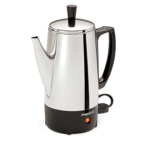 Presto プレスト 6-Cup Stainless-Steel Coffee Percolator コーヒー パー (中古品)