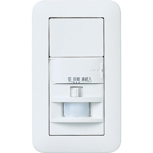 パナソニック(Panasonic)ワイド21壁取付熱線センサ付自動スイッチ WTP1811W（中古品）