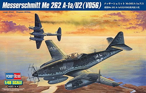 ホビーボス 1/48 エアクラフト シリーズ メッサーシュミット Me262A-1a/U2 (中古品)の通販はau PAY マーケット - GoodLifeStore | au PAY ...