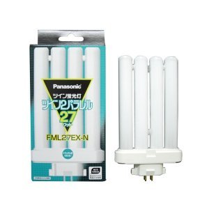 パナソニック ケース販売 10個セット コンパクト形蛍光灯 《ツイン蛍光灯  （中古品）