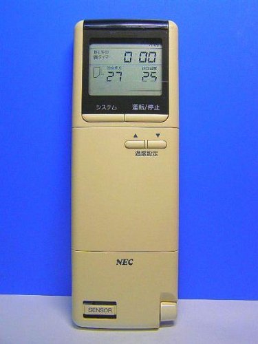 NEC エアコンリモコン NER-V22J(W)(中古品)