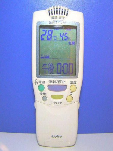 三洋電機 エアコンリモコン RCS-EN1(中古品)