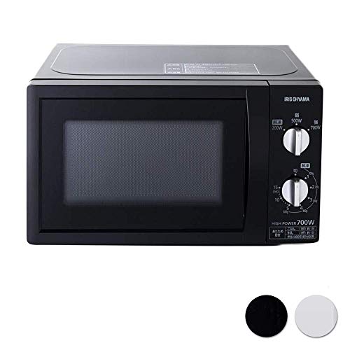 アイリスオーヤマ 電子レンジ 17L ターンテーブル 単機能 出力3段階 【東日(中古品)