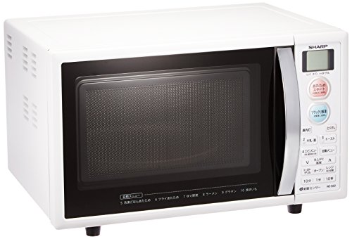 シャープ オーブンレンジ トースト機能付き 1段調理 15L ホワイト RE-S5D-W(中古品)