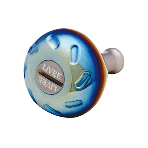 LIVRE(リブレ) 5992 ノブ単体EP37 1個 ファイヤー+チタン.(中古品)