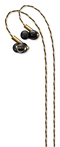ONKYO E900M イヤホン 密閉型/ハイレゾ対応 ブラック E900MB (中古品)