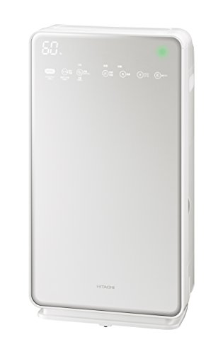日立 加湿空気清浄機 ~42畳 自動おそうじ機能付き PM2.5対応 ニオイ脱臭 パ(中古品)