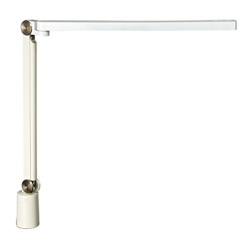 山田照明 Z-LIGHT LEDデスクライト ホワイト 調光調色モデル Z-S7000W（中古品）