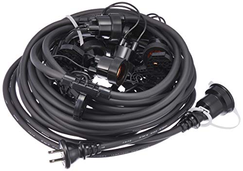 長谷川製作所 CCB100L10P10 提灯コード防水タイプ 10灯 1m間隔（中古品）