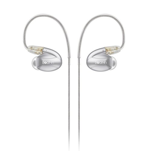 Beat-in ハイブリッドイヤホン HYBRID シルバー ハイレゾ音源対応 カナル型(中古品)