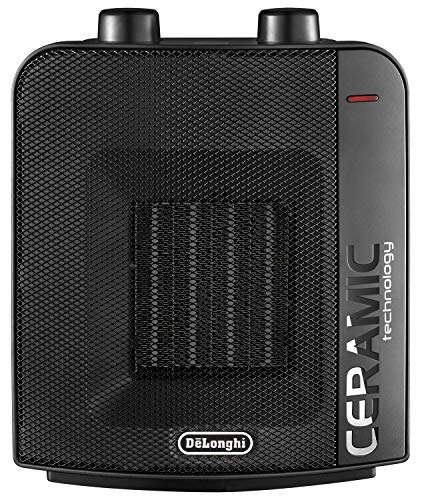 デロンギ(DeLonghi) ?セラミック ファンヒーターブラック DCH6031J-BK(中古品)