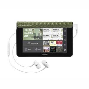 カシオ デジタル英会話学習機 EX-word RISE XDR-S1GN オリーブグリーン(中古品)