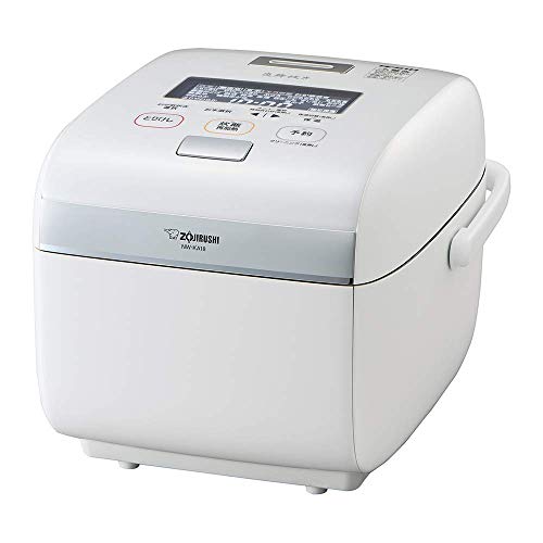 象印 炊飯器 1升 圧力IH式 炎舞炊き ホワイト NW-KA18-WZ(中古品)