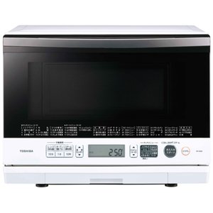 東芝 (TOSHIBA) 過熱水蒸気オーブンレンジ 「石窯ドーム」 (26L) ER-SD80-W(中古品)