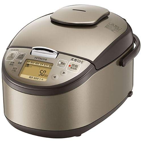 日立 圧力IH炊飯ジャー（5.5合炊き） ライトブラウンHITACHI 極上炊き分け (中古品)