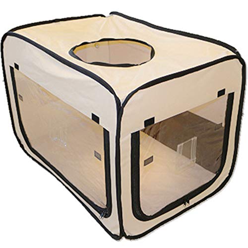 ペット用 酸素室用ケージ ペットオキシホテル スクエアMサイズ(外寸：W60×(中古品)