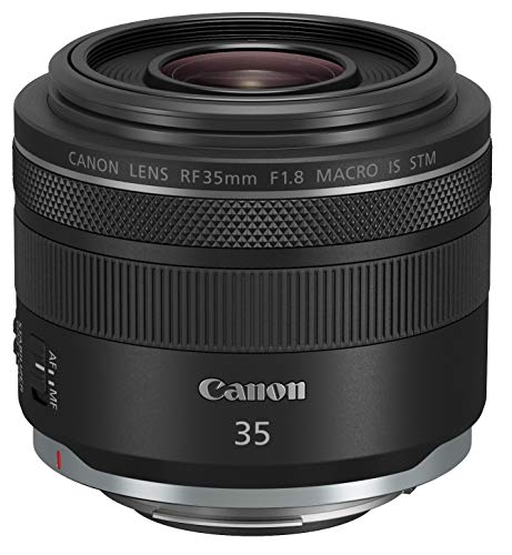 Canon 単焦点広角レンズ RF35mm F1.8 マクロ IS STM EOSR対応 RF3518MISSTM(中古品)