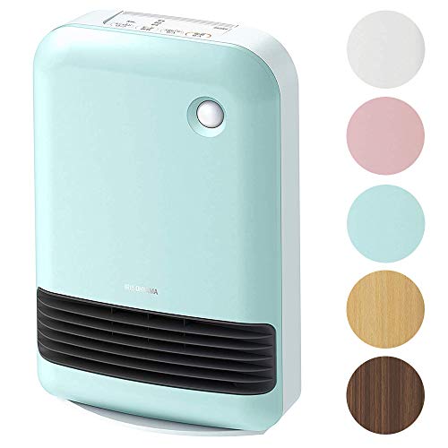 アイリスオーヤマ セラミックファンヒーター 人感センサー付き 1200W マイ (中古品)