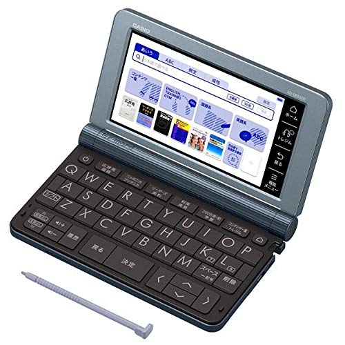 カシオ 電子辞書 ビジネスパーソン モデル（メタリックブルー）【2019年 春(中古品)