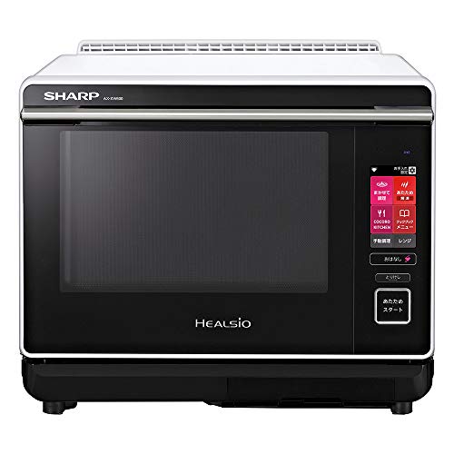 シャープ ヘルシオ 「COCORO KITCHEN」搭載 30L 2段調理タイプ ホワイト AX(中古品)