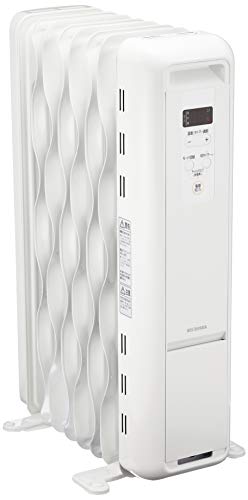 アイリスオーヤマ ウェーブ型オイルヒーター マイコン式 ホワイト IWH2-120(中古品)
