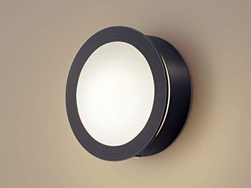 パナソニック LED 玄関灯 ポーチライト 丸型 明るさセンサー 人感センサー （中古品）