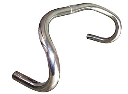 NITTO(日東) ドロップハンドル スチール B123 B123-34 φ25.4 340 シルバー(未使用品)