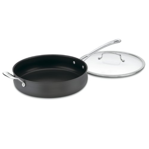 Cuisinart 6433-30H Contour Hard Anodized 5-Quart Saute Pan with Helper(未使用品)