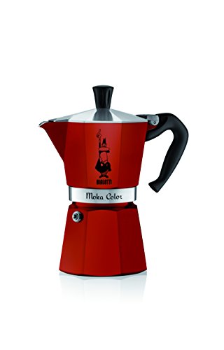 【並行輸入】Bialetti 06905 6-Cup Espresso Coffee Maker, Red　コーヒー (未使用品)