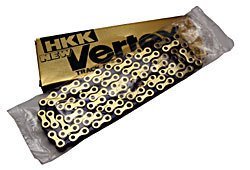 HKK Vertex ベルテックス 1/8インチチェーン ゴールドブラック(未使用品)