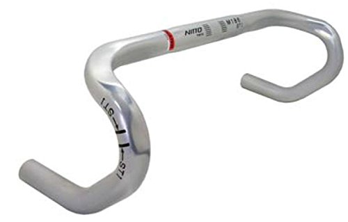 NITTO(日東) ドロップハンドル M186STI φ26.0 400 シルバー M186STI-400(未使用品)