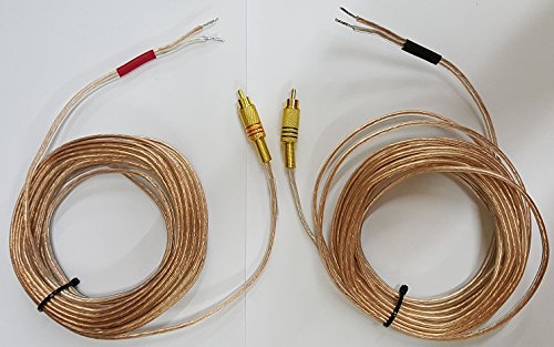 ペアのゴールドメッキメタルRCA ( Phono )レッド/ブラックコネクタを開く16(未使用品)