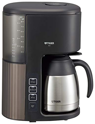 タイガー コーヒーメーカー 8杯用 真空 ステンレス サーバー アイス機能付 (未使用品)