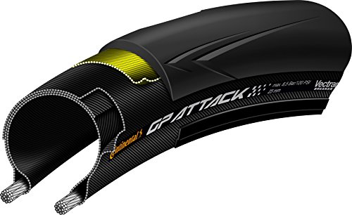 Continental(コンチネンタル) Grand Prix Attack3+Force3 700x23/25C ブラ (未使用品)