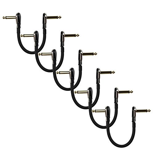 CNZオーディオ6パック、6インチプレミアムInstrumentエフェクトペダルパッ (未使用品)