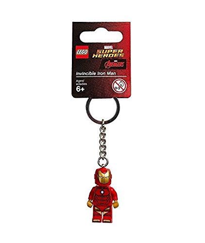 Lego Super Heroes Invincible Iron Man Keyring / Key Chain - Official L ...